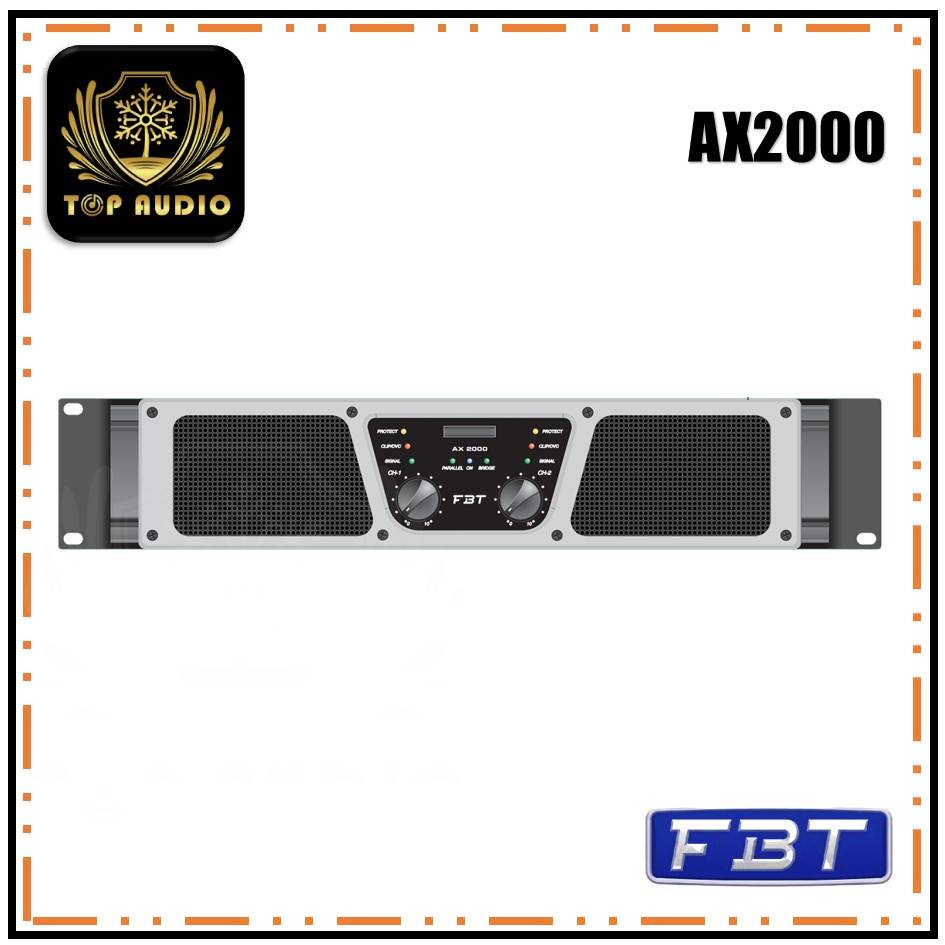 FBT AX2000 Professional Power Amplifier