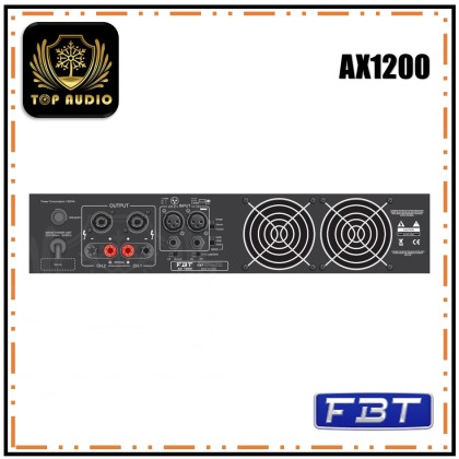 FBT AX1200 Professional Power Amplifier