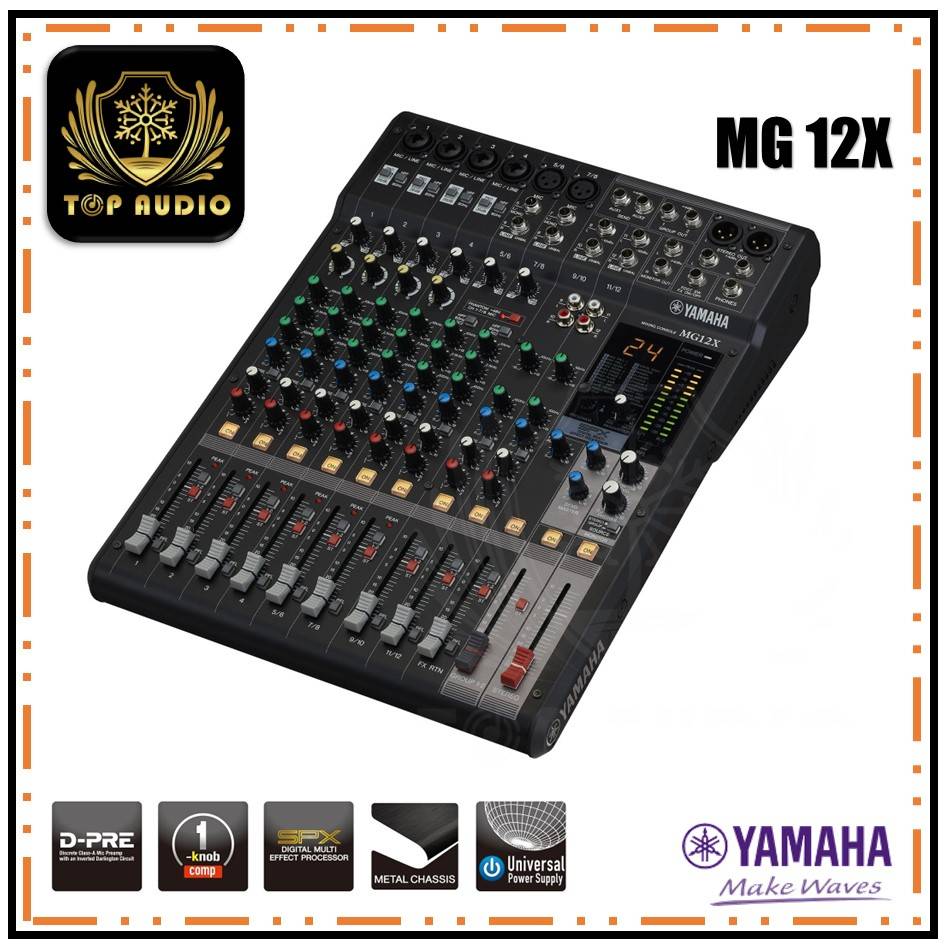 Yamaha MG12X 12Channel Mixer