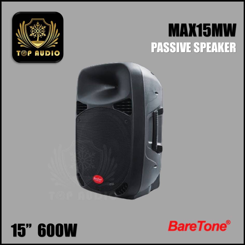 Baretone MAX15MW 15'' 600W Passive Speaker (Pair)