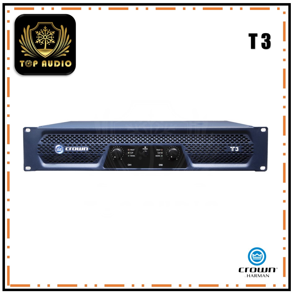 Crown T3 Power Amplifier 330W